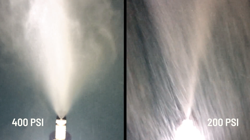 Misting Pump Demo: How PSI Affects Droplet Size [VIDEO]