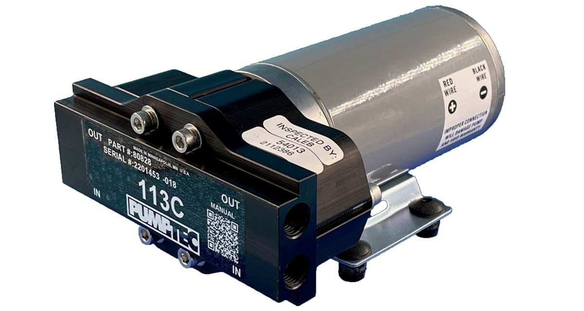 Pumptec 113C Misting & Injection Plunger Pump | Pumptec